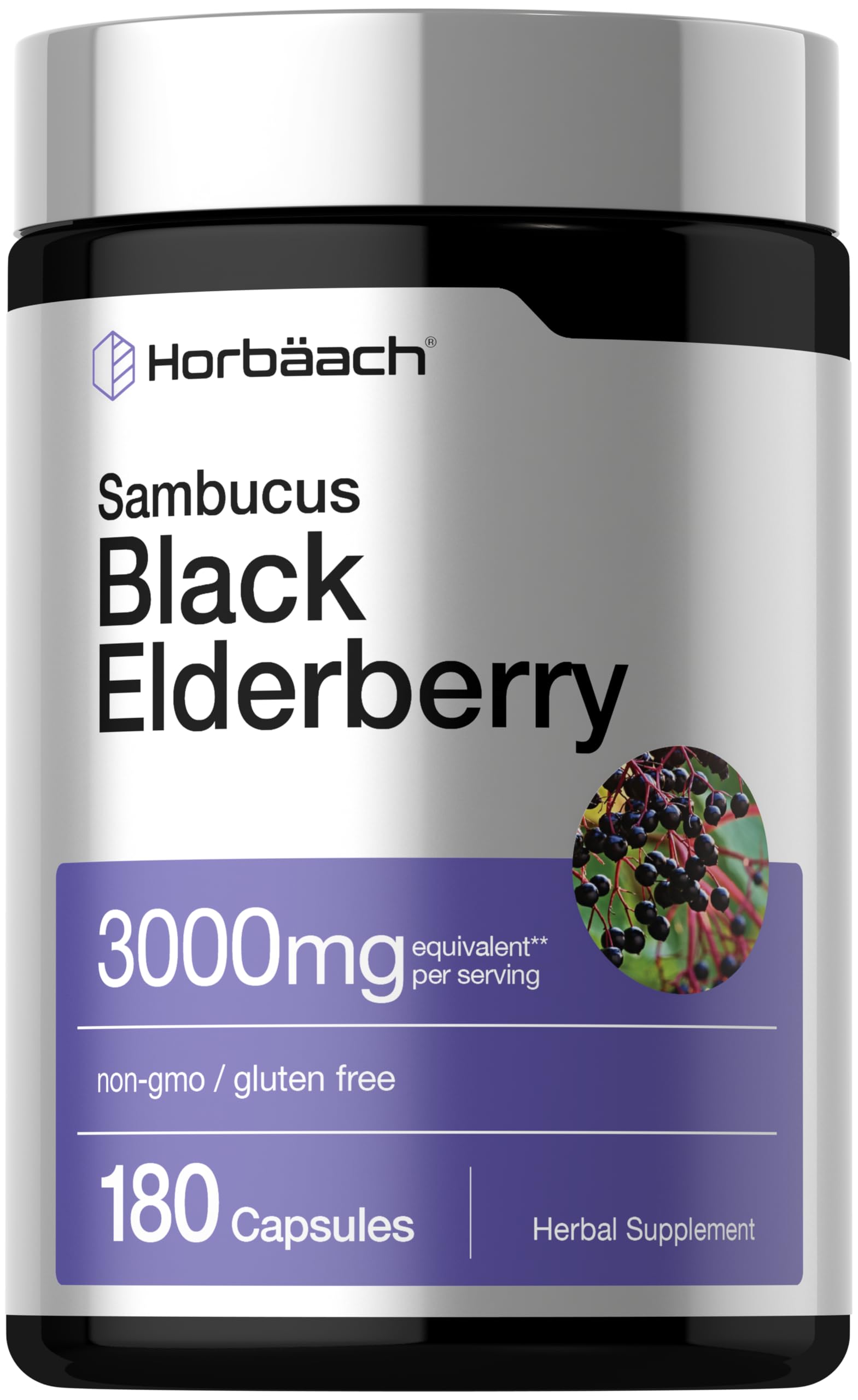 Horbäach elderberry capsules for wellness
