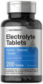 Horbäach electrolyte tablets for hydration