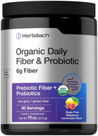 Horbäach fiber and probiotic blend
