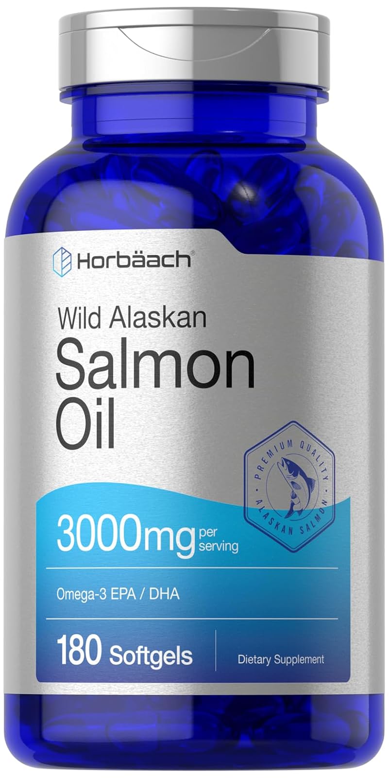 Horbäach fish oil softgel capsules