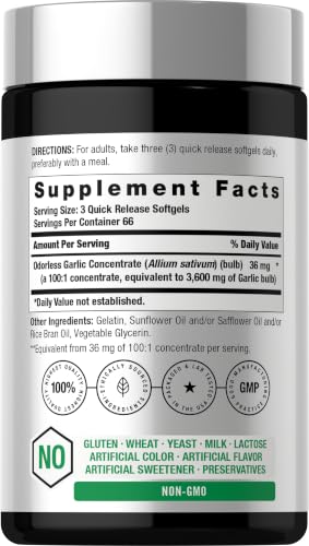Horbäach garlic supplement for immunity