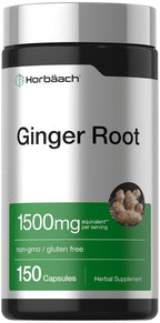 Horbäach ginger root extract capsules