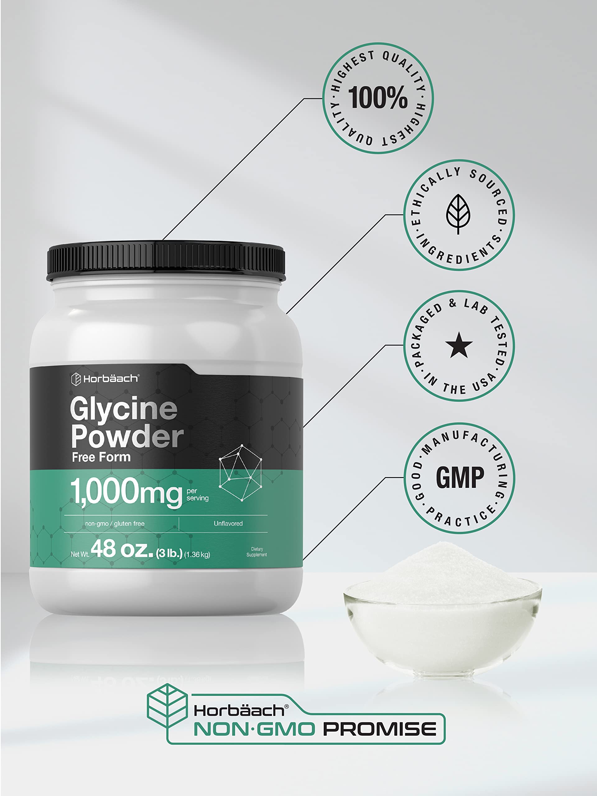 Horbäach glycine for optimal nutrition