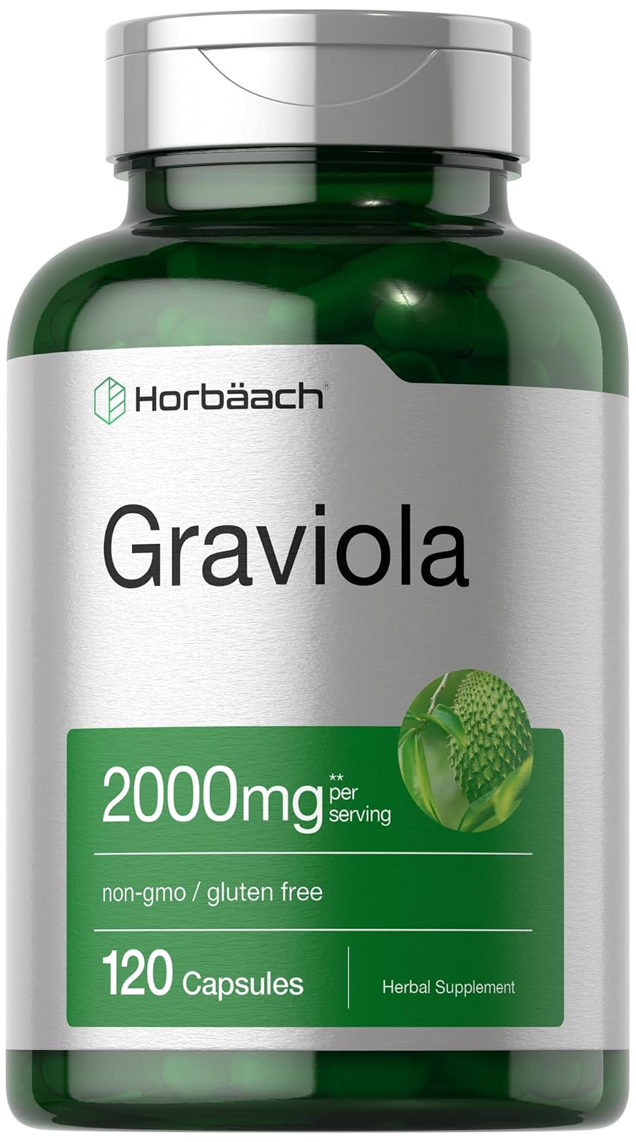 Horbäach Graviola 500 mg capsules