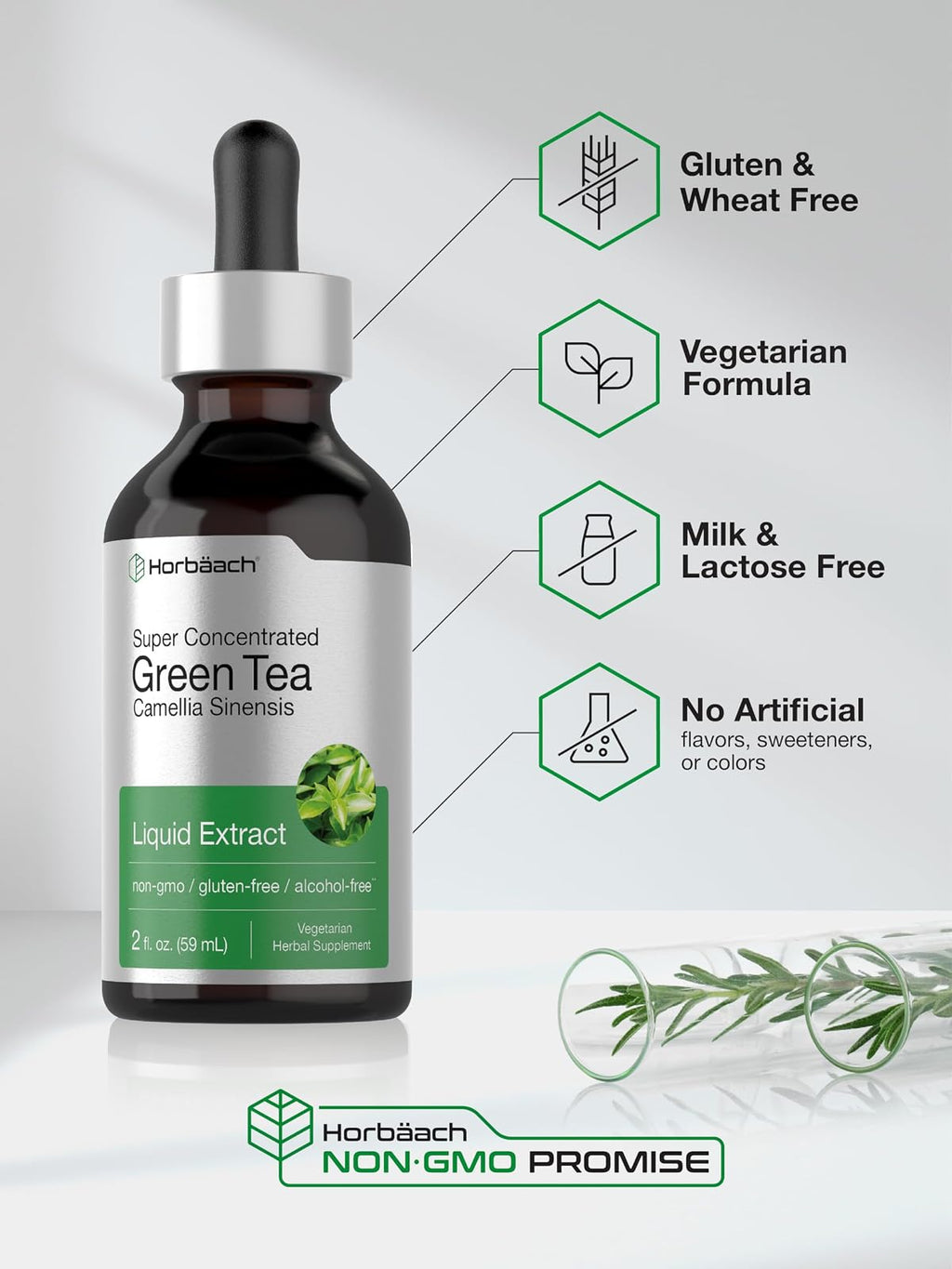 Horbäach green tea extract dosage