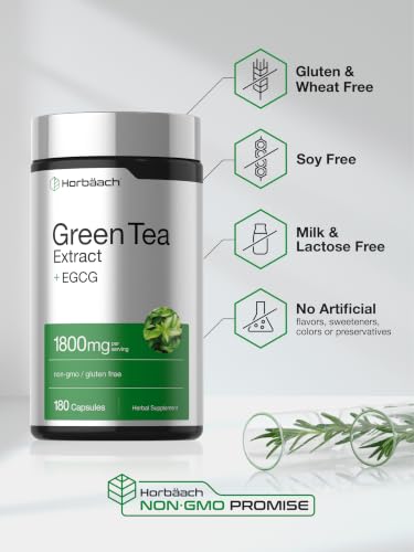 Horbäach herbal green tea supplement