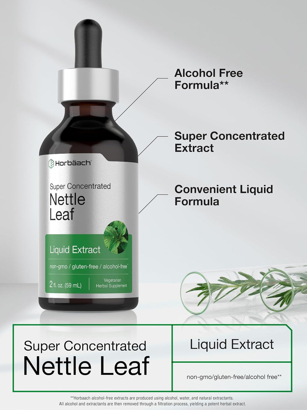 Horbäach herbal nettle leaf supplement
