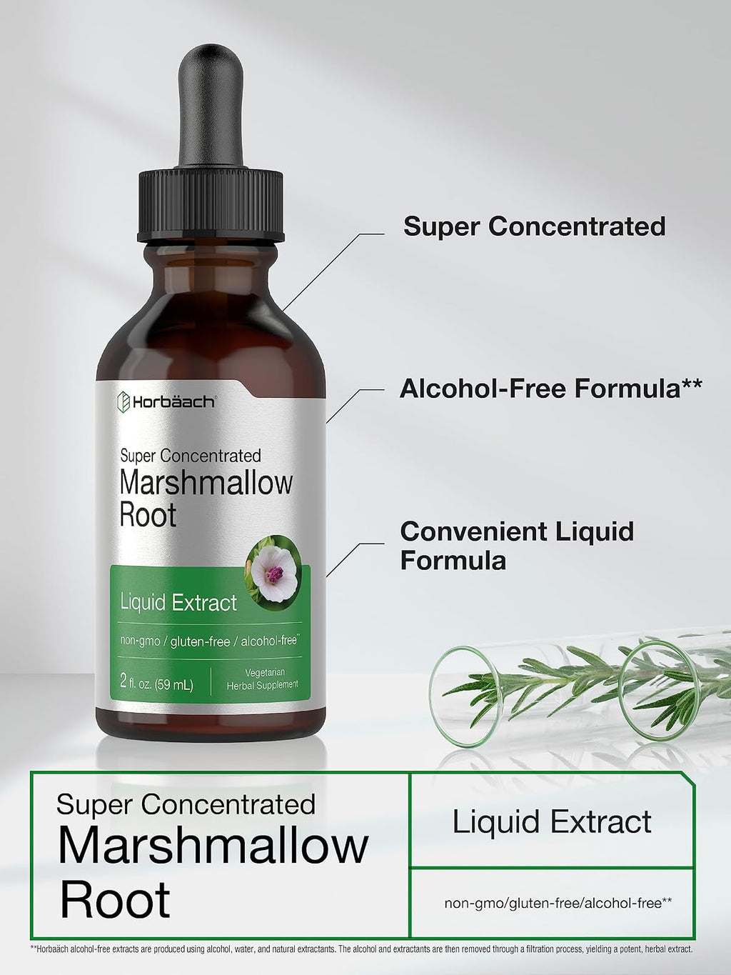 Horbäach herbal tincture for soothing relief
