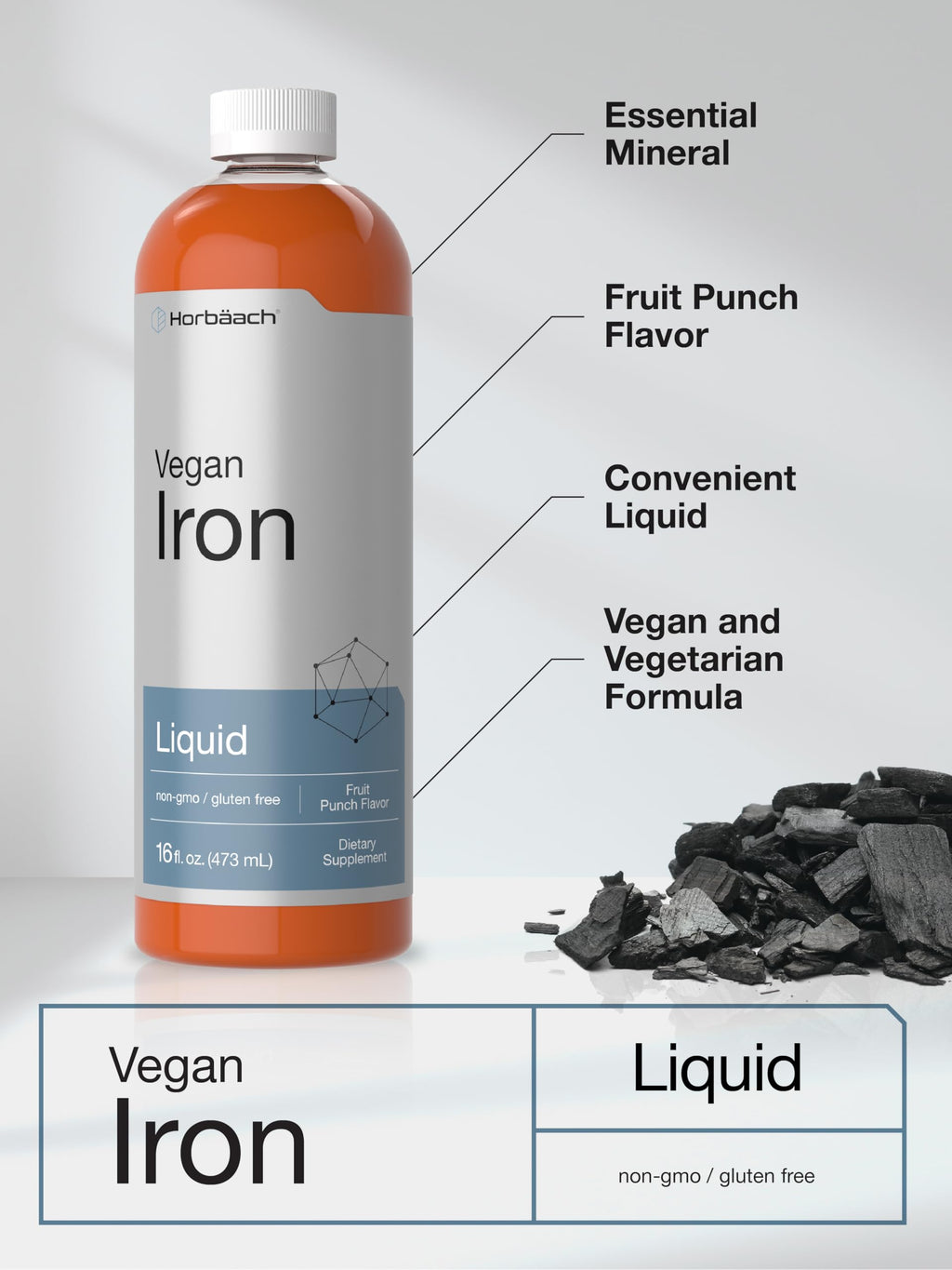Horbäach iron for vegetarian diets