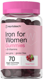 Horbäach iron gummies for energy