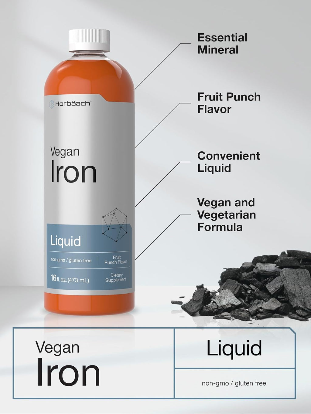 Horbäach iron liquid for better absorption