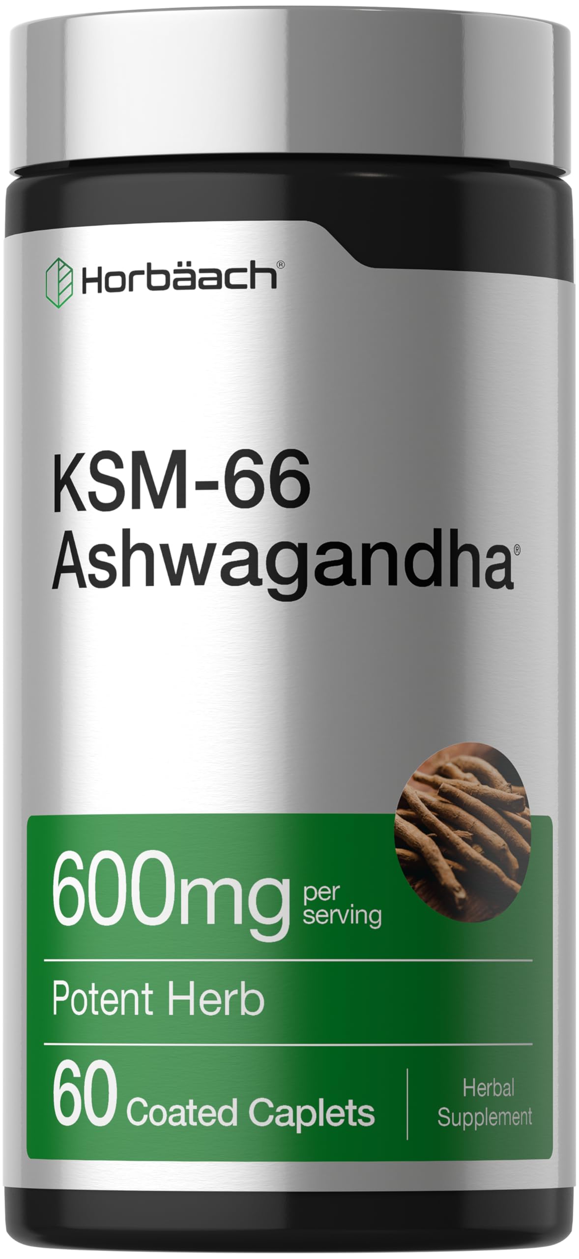 Horbäach KSM-66 ashwagandha for stress relief