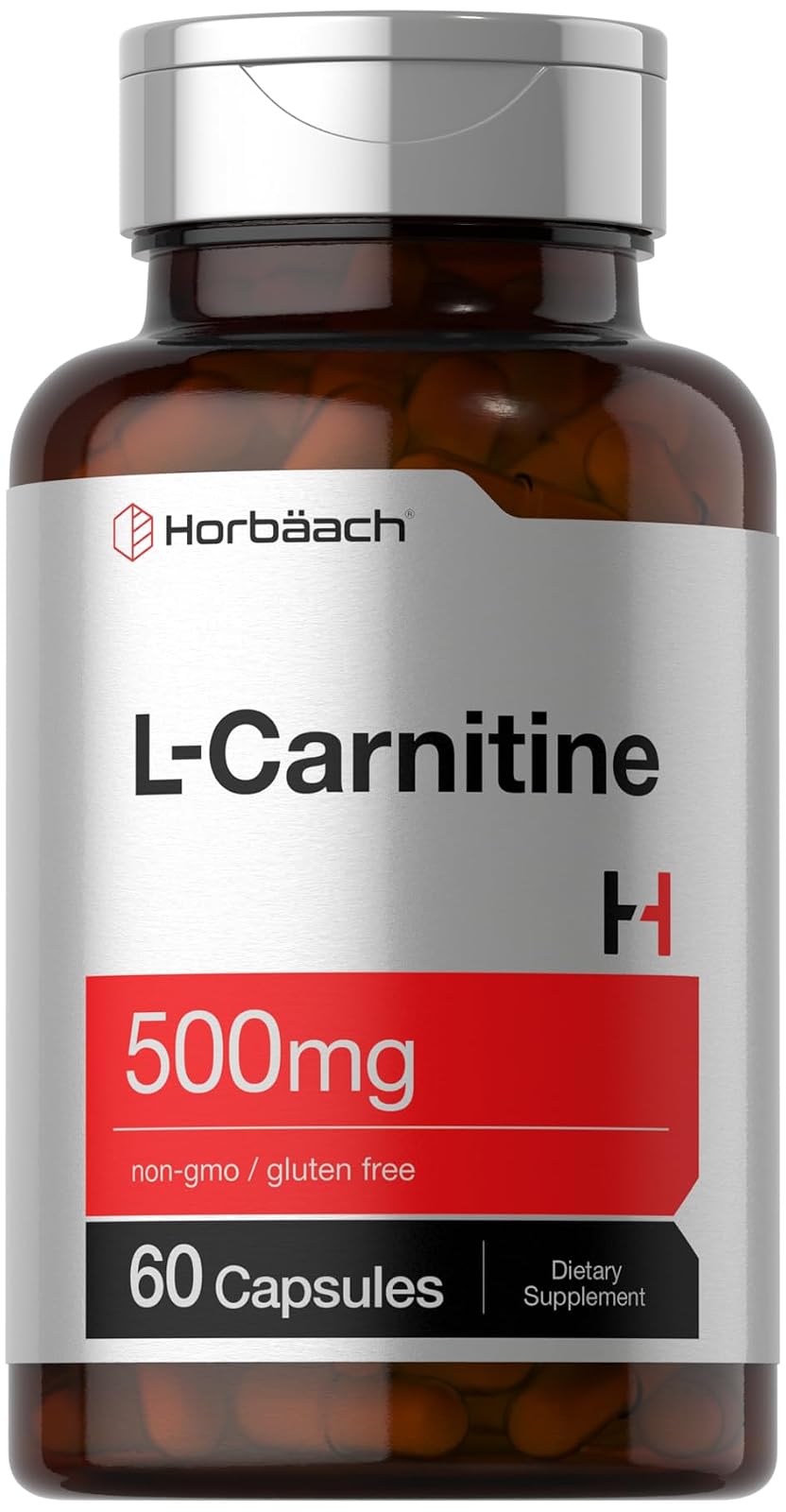 Horbäach L-Carnitine 500 mg capsules