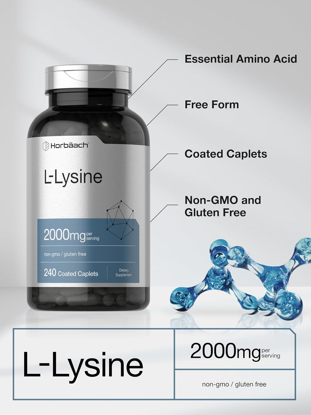Horbäach l-lysine for immune support