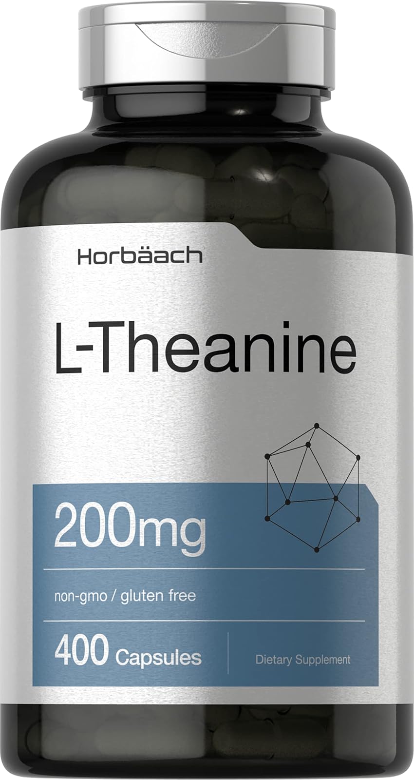 Horbäach l-theanine 200 mg capsules