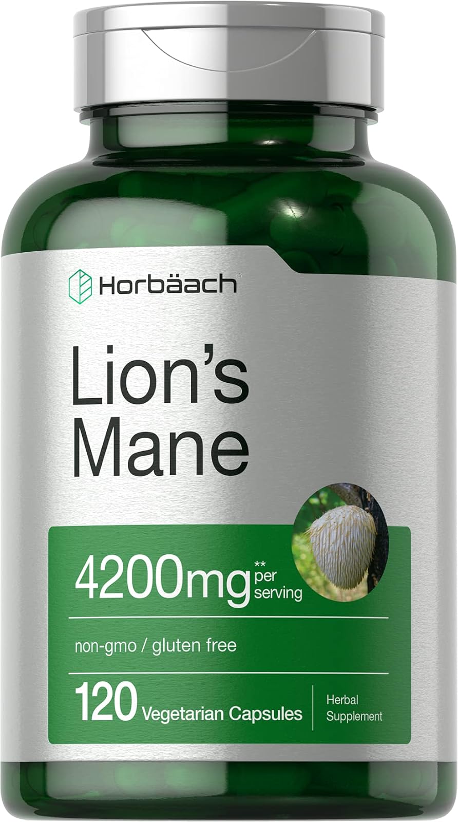 Horbäach lion's mane mushroom capsules