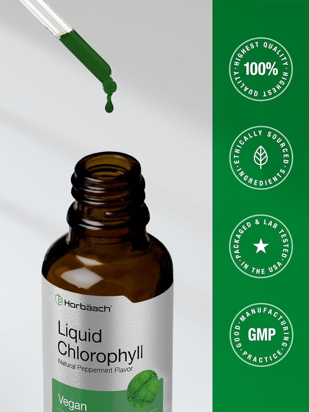 Horbäach liquid chlorophyll for fresh breath