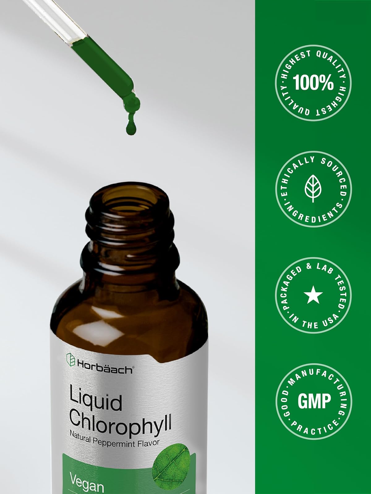 Horbäach liquid chlorophyll for fresh breath