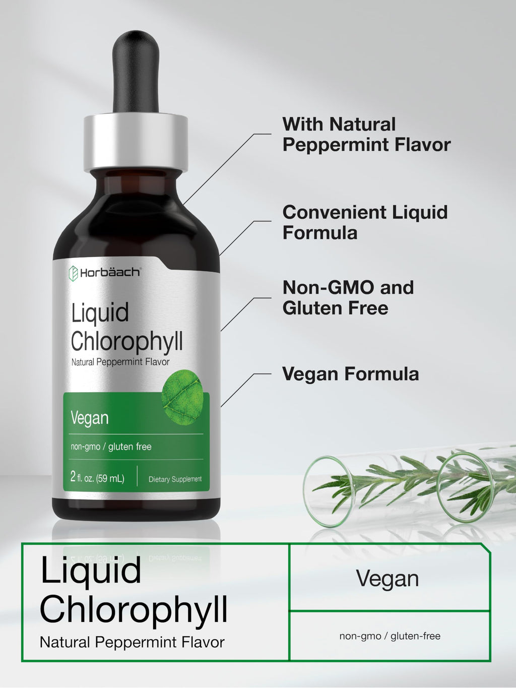 Horbäach liquid chlorophyll for wellness