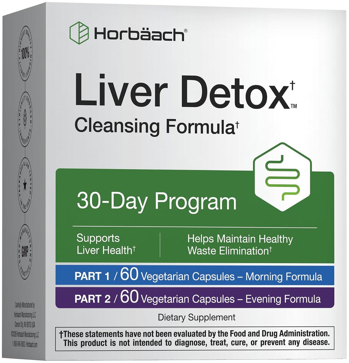 Horbäach liver detox 30 day kit