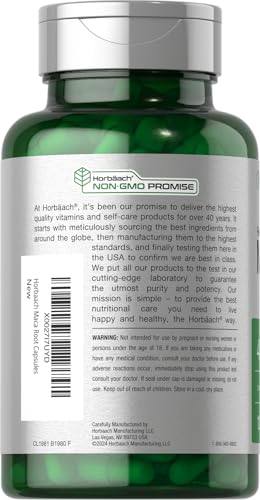 Horbäach Maca Root 500 mg benefits