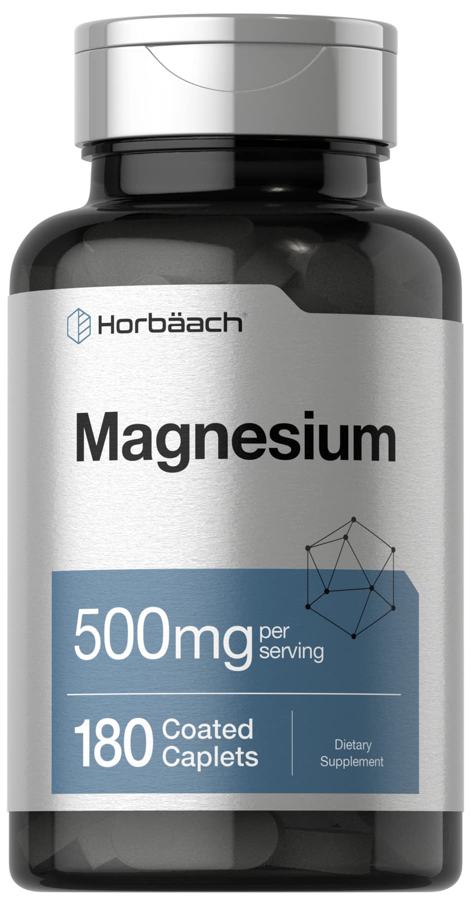Horbäach magnesium 500mg caplets