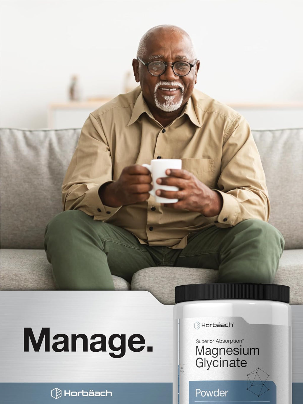 Horbäach magnesium glycinate for muscle recovery