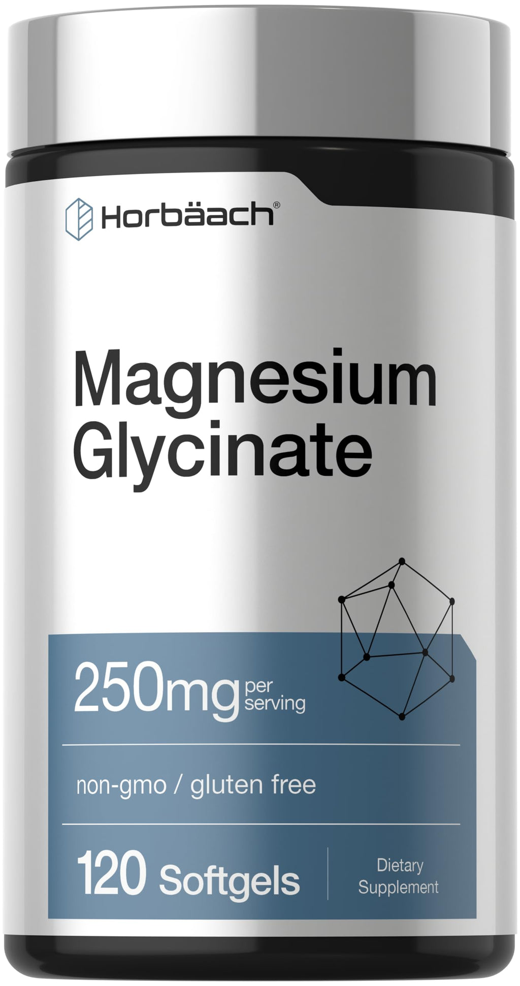 Horbäach magnesium glycinate supplement