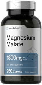 Horbäach magnesium malate caplets for energy