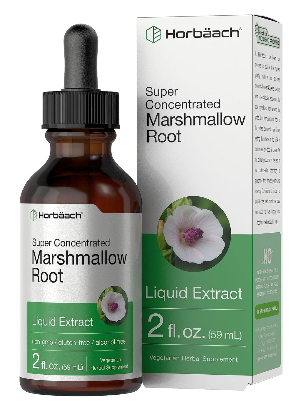 Horbäach marshmallow root tincture benefits