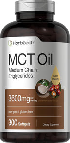 Horbäach MCT oil softgels for energy
