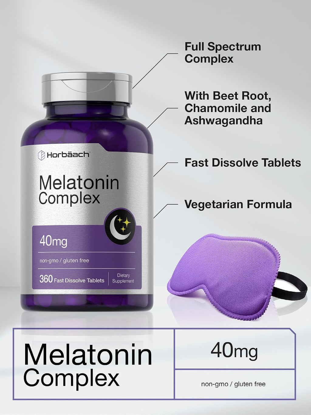 Horbäach melatonin for restful nights