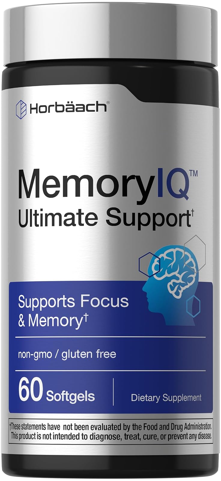 Horbäach Memory IQ brain support softgels