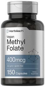 Horbäach methyl folate 400 mcg capsules