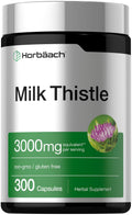 Horbäach milk thistle capsules for liver health