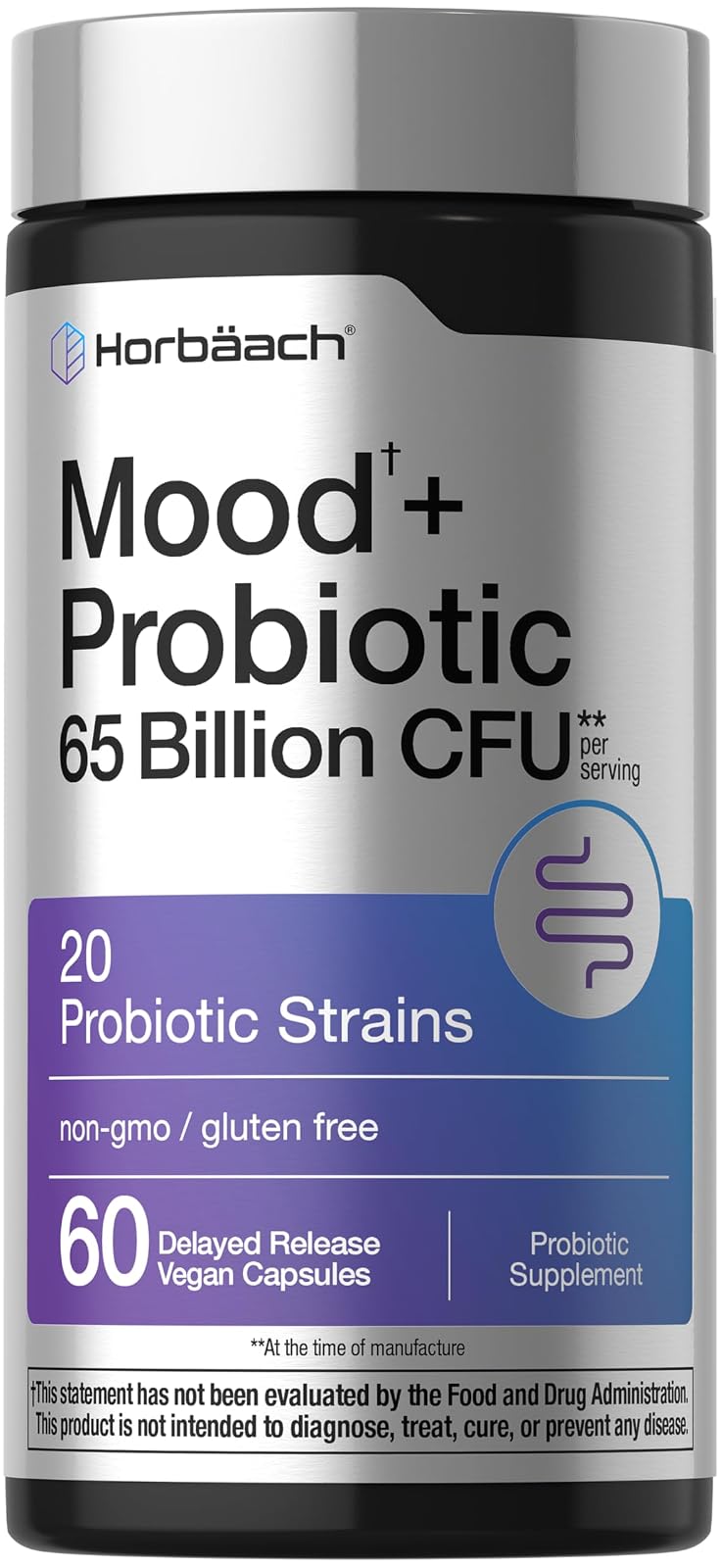 Horbäach Mood Probiotics for gut health