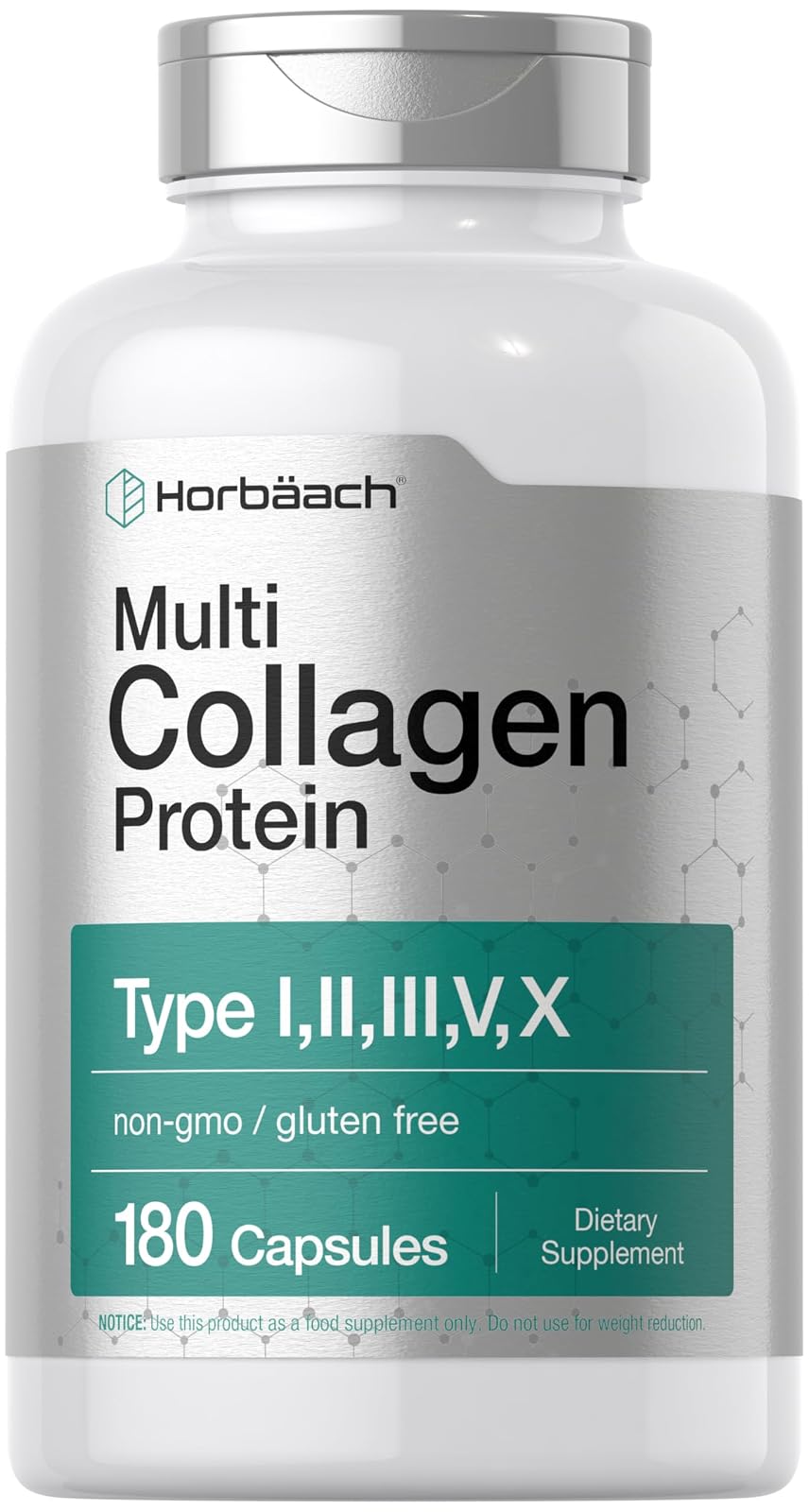 Horbäach multi collagen protein capsules