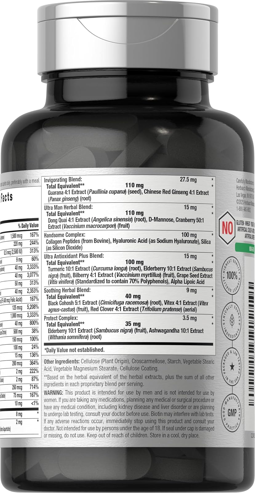 Horbäach multivitamin for men
