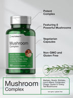Horbäach mushroom capsules for energy