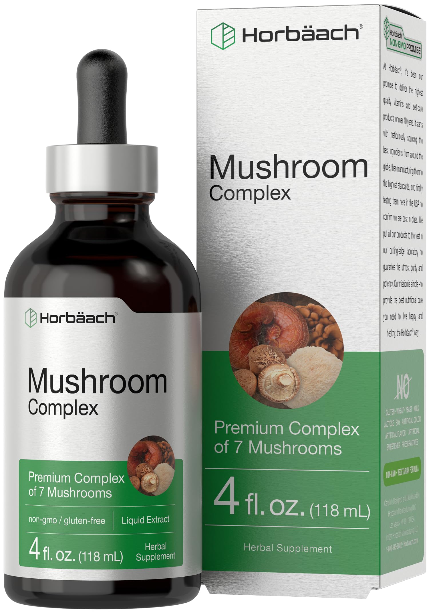 Horbäach mushroom complex herbal drops