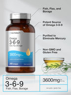 Horbäach omega softgels for wellness