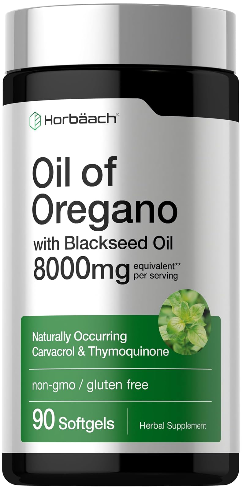 Horbäach oregano oil softgels