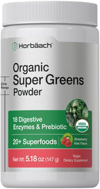 Horbäach Organic Greens Powder benefits