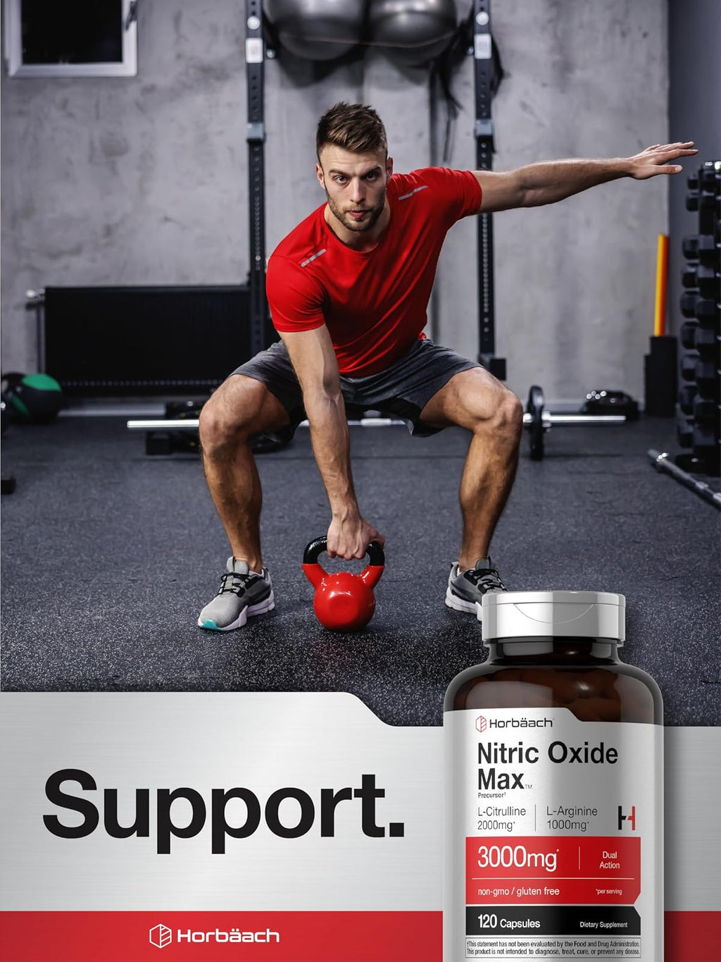 Horbäach pre-workout for muscle support