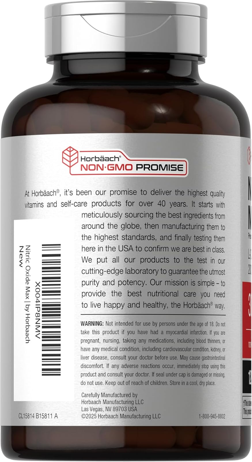 Horbäach pre-workout supplement for athletes