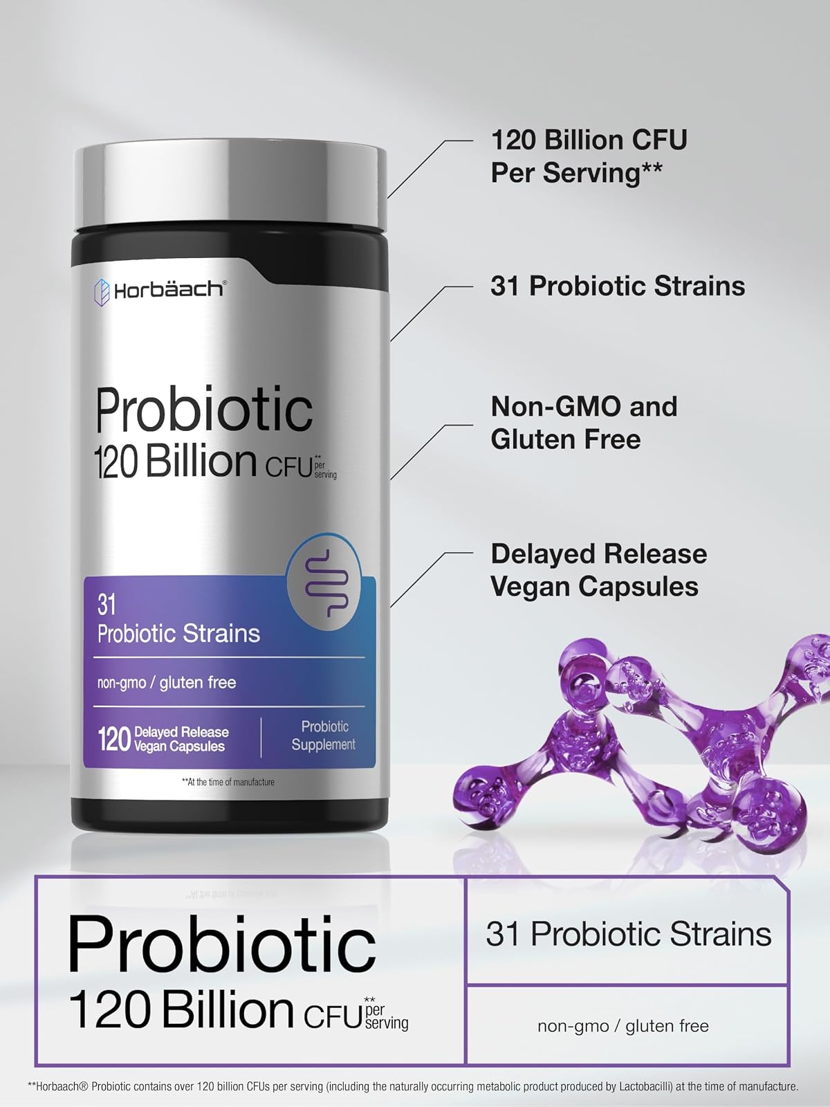 Horbäach probiotics for immune boost