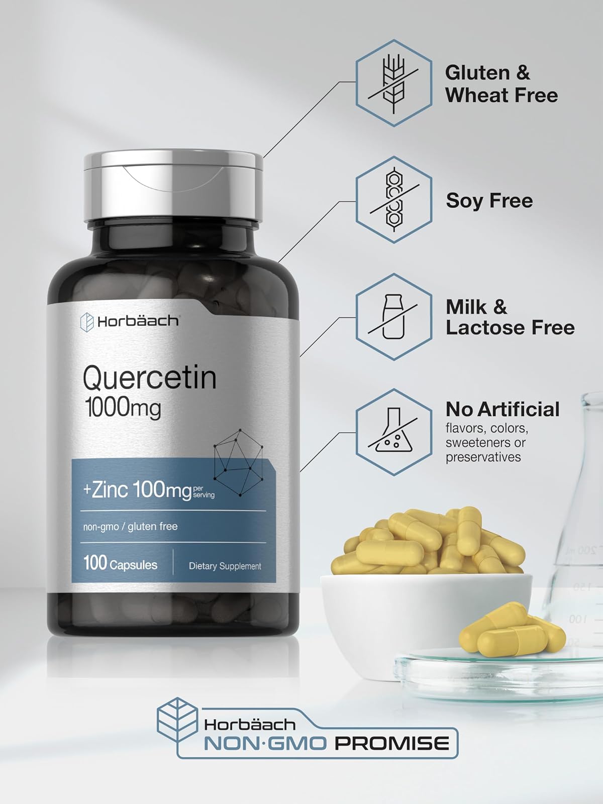 Horbäach Quercetin for seasonal allergies