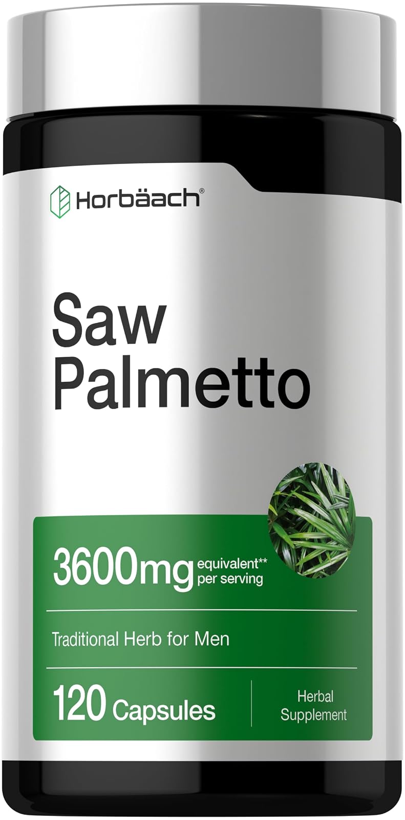 Horbäach saw palmetto extract capsules