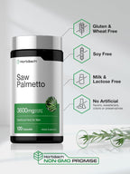 Horbäach saw palmetto extract dosage