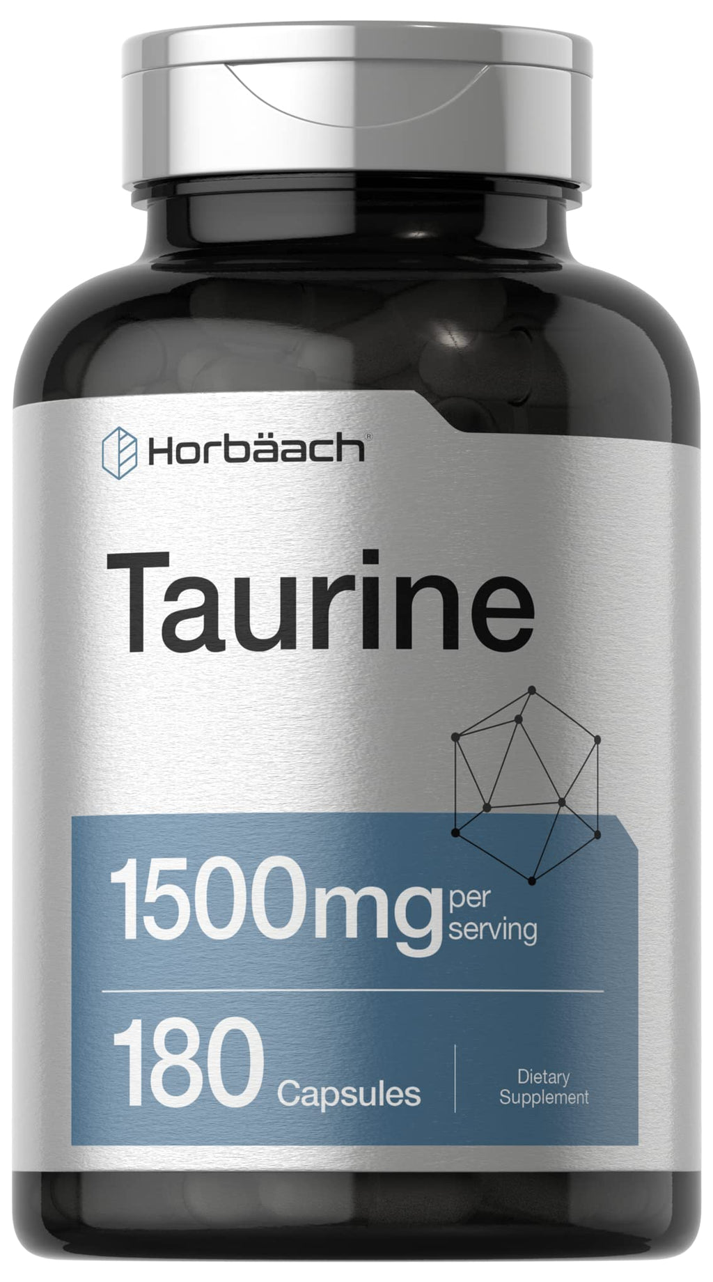 Horbäach taurine 1500mg capsules